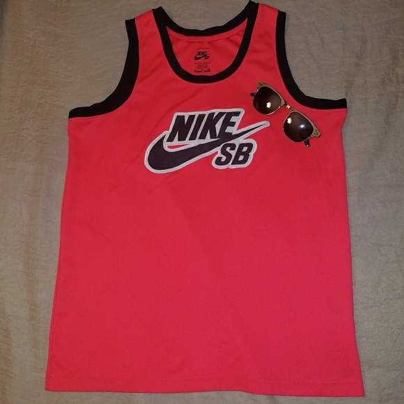 Nike | Shirts & Tops | Nike Sb Neon Retro Tank Kids Xl | Poshmark